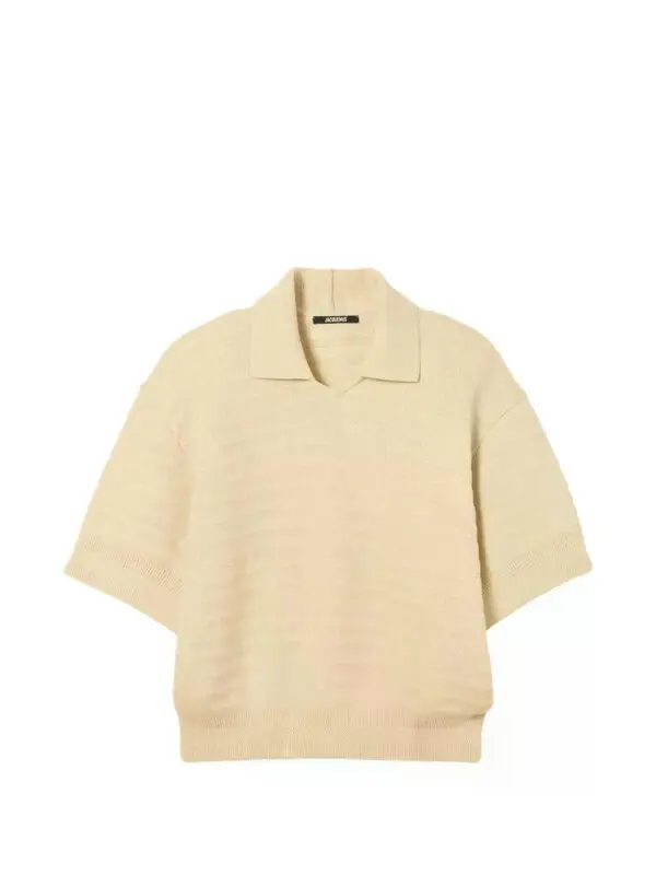 Jacquemus Short-sleeve Top - Neutrals