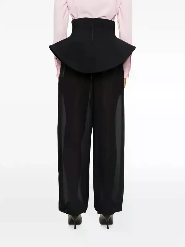 A.W.A.K.E. Mode Sculptural Zip-fastening Miniskirt