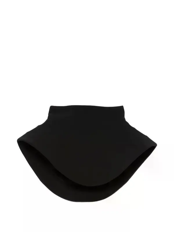 A.W.A.K.E. Mode Sculptural Zip-fastening Miniskirt - Black