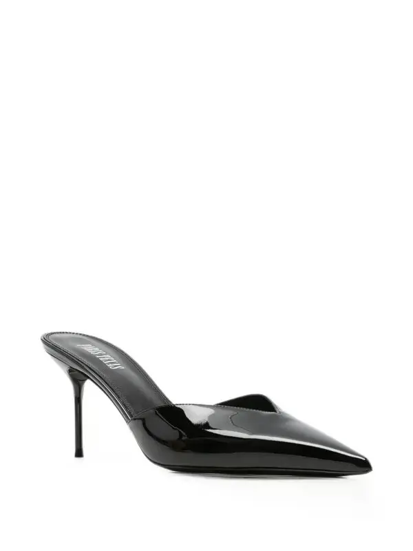 Paris Texas Lidia Patent-leather Pointed-toe Mules