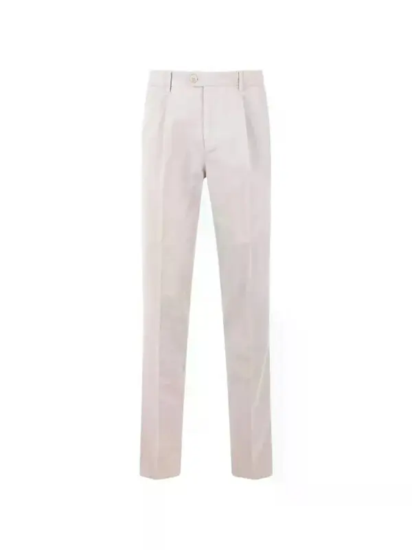 Brunello Cucinelli Pleated Cotton Chinos