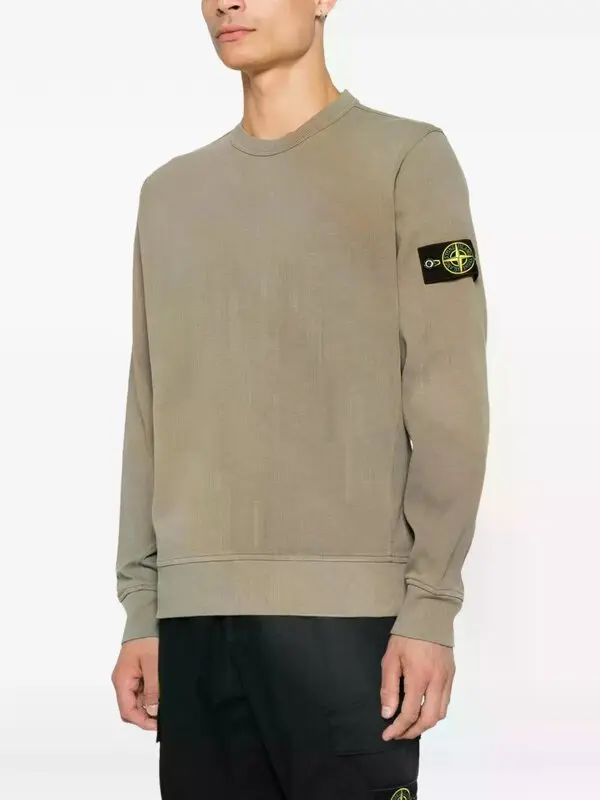 Stone Island Logo Patch Sweatshirt