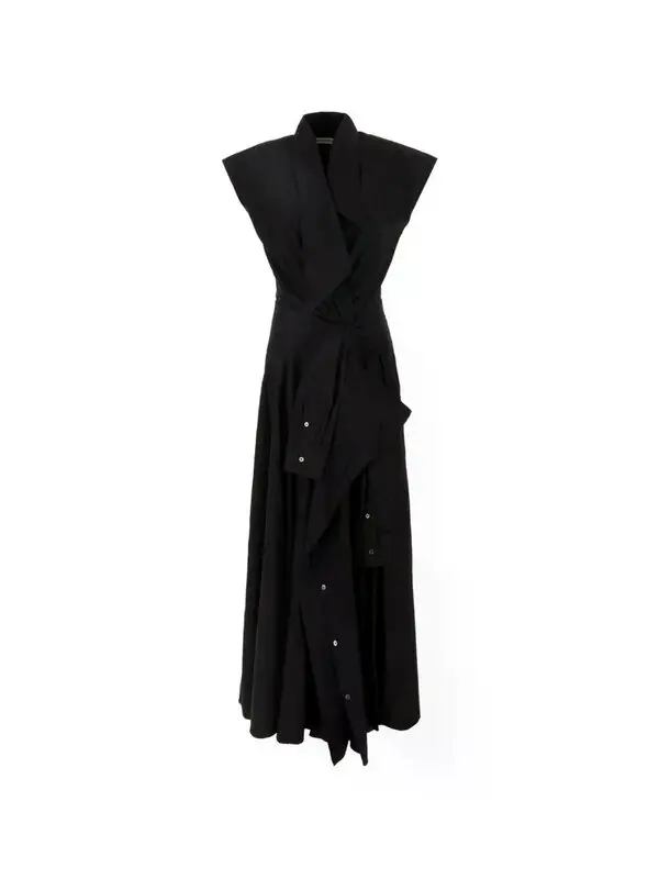 Viktor & Rolf Deconstructed Sleeveless Maxi Dress