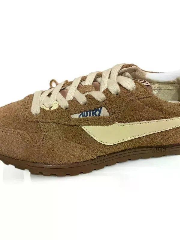 AUTRY Windspin Suede-panelled Sneakers