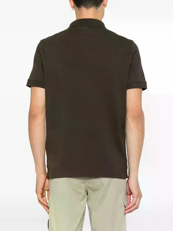 Stone Island Logo-patch Polo Shirt