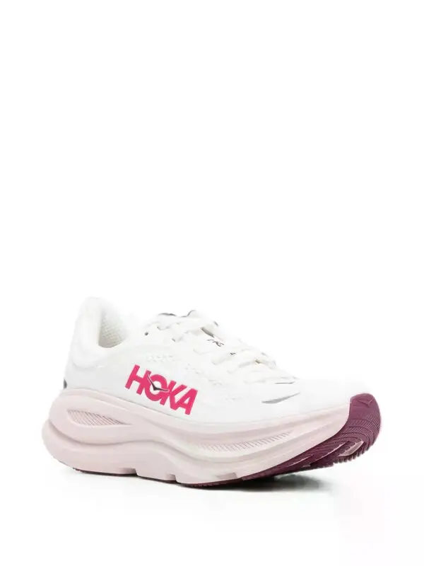 HOKA® Bondi Lace-up Sneakers - White