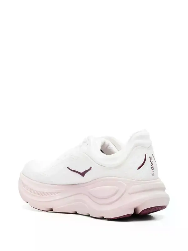HOKA® Bondi Lace-up Sneakers - White