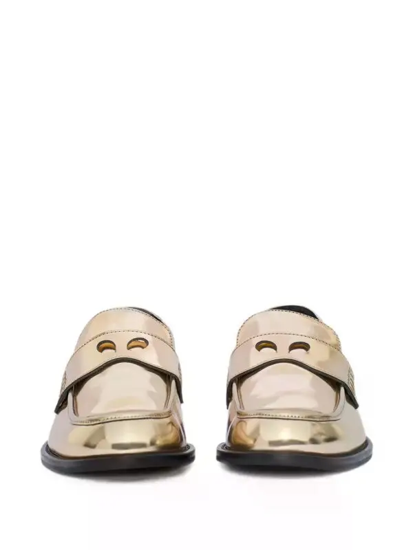 Gcds Mirrored-effect Loafers
