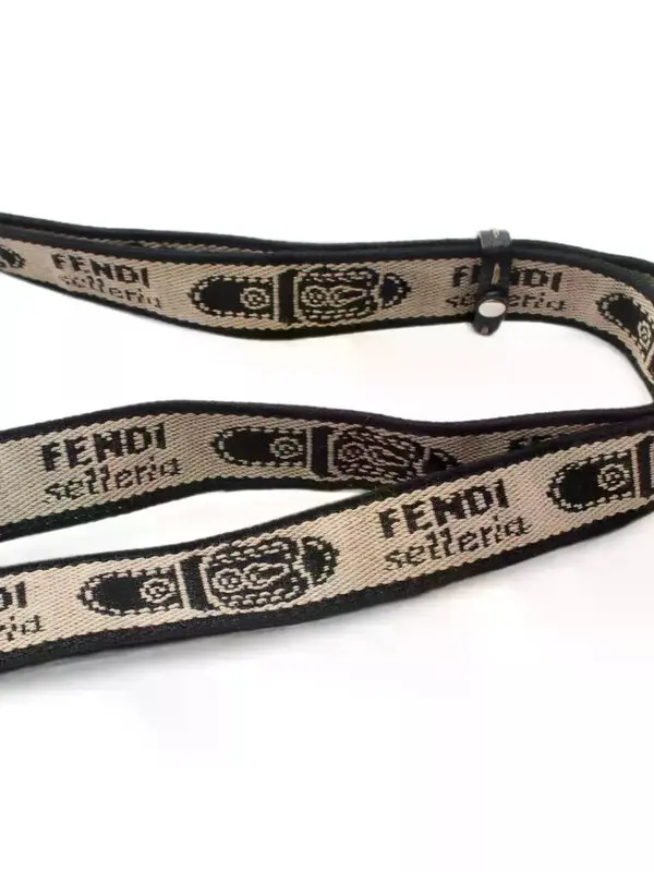 Fendi Selleria Shoulder Bag - Black