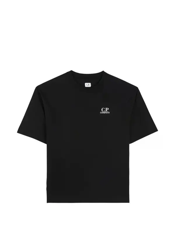 C.P. COMPANY Logo-print Graphic-print T-shirt