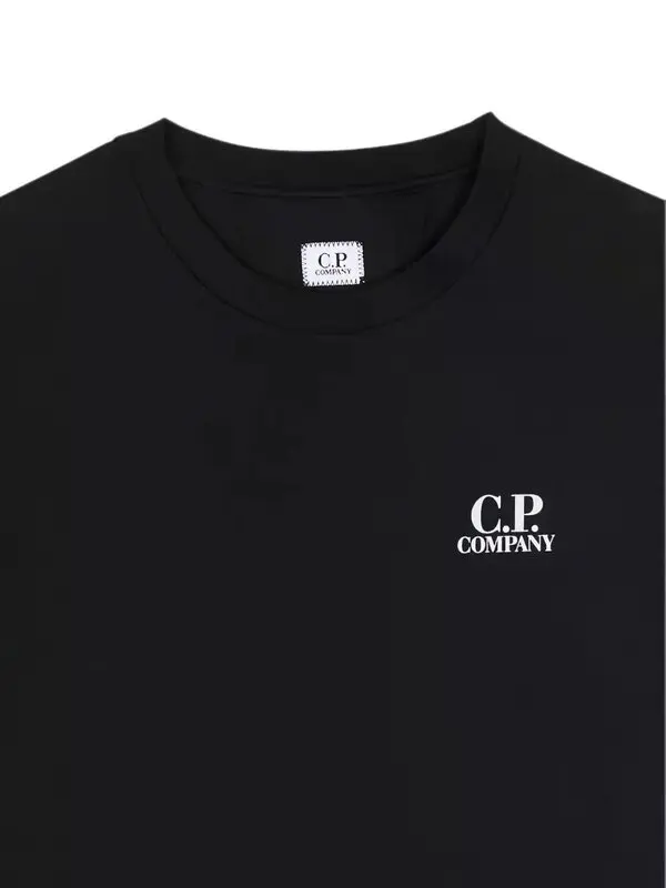 C.P. COMPANY Logo-print Graphic-print T-shirt