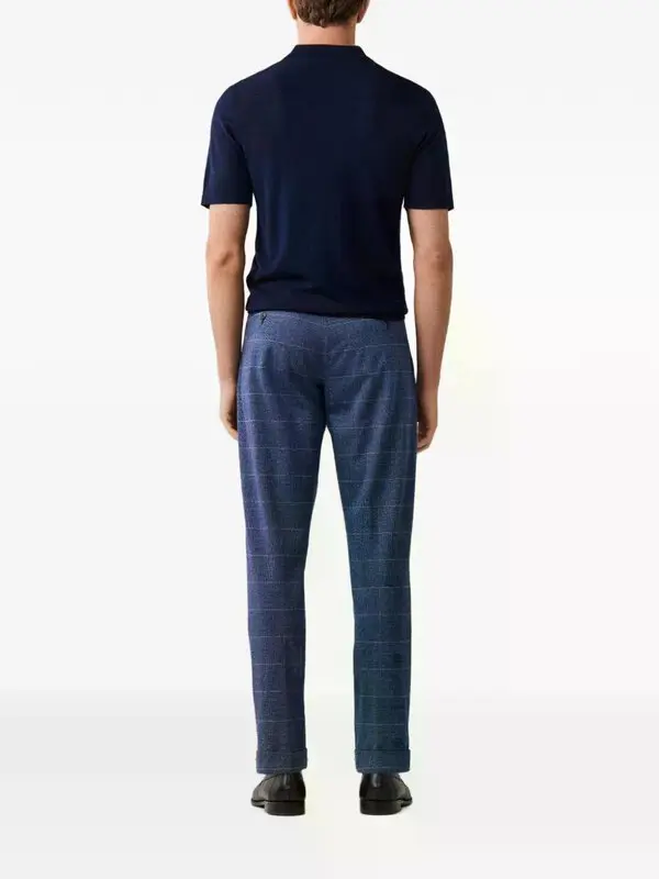HACKETT LONDON Short-sleeve Knit Polo Shirt