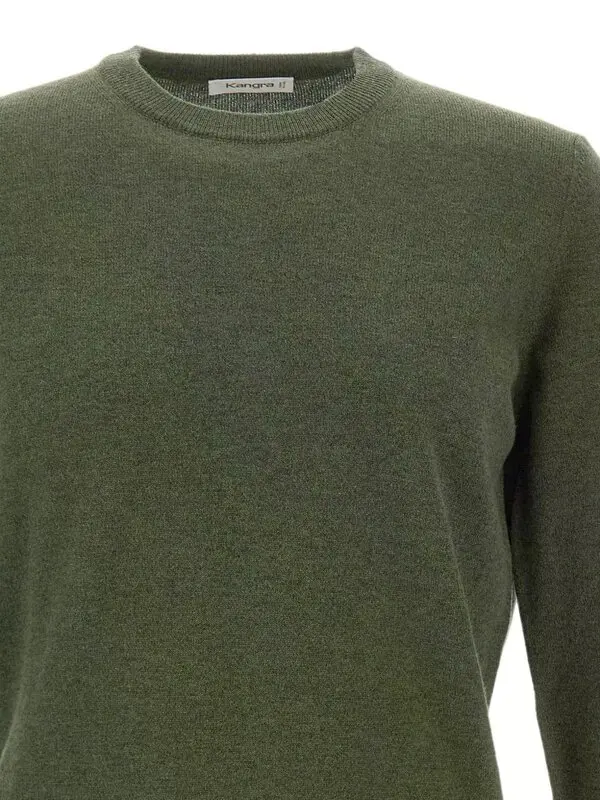 KANGRA Crew-neck Ribbed-trim Sweater