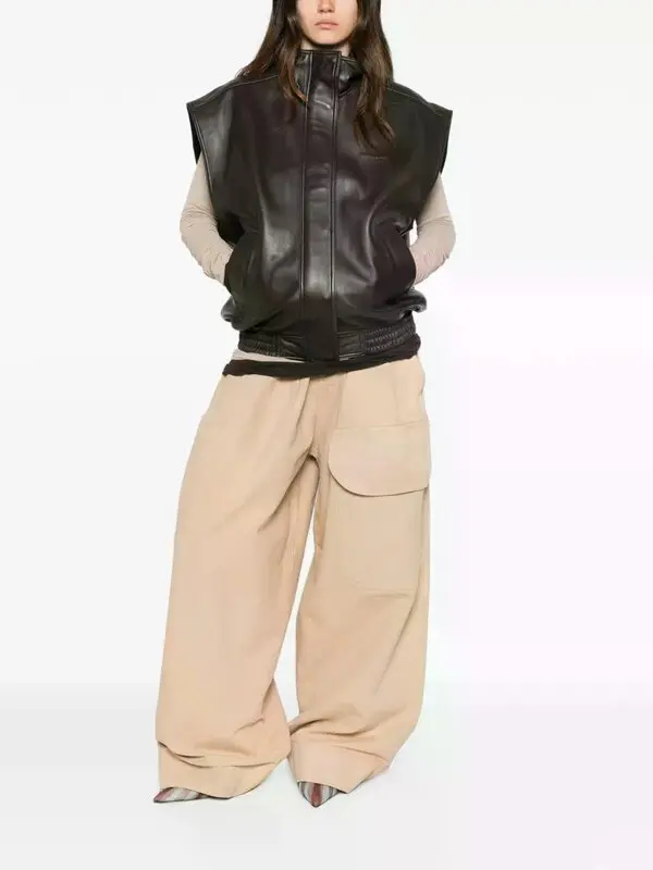 Balenciaga Leather Waistcoat