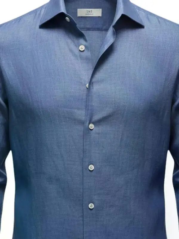 100HANDS Long-sleeve Spread-collar Shirt