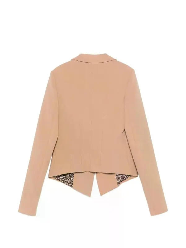 BLUGIRL Single-button Asymmetric-hem Blazer