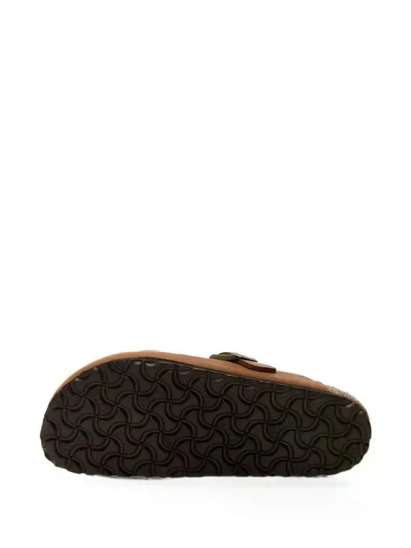 BIRKENSTOCK Boston Buckle-fastening Mules - Brown