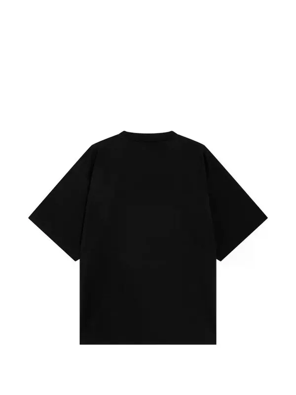 Balenciaga Graphic-print Oversized T-shirt - Black