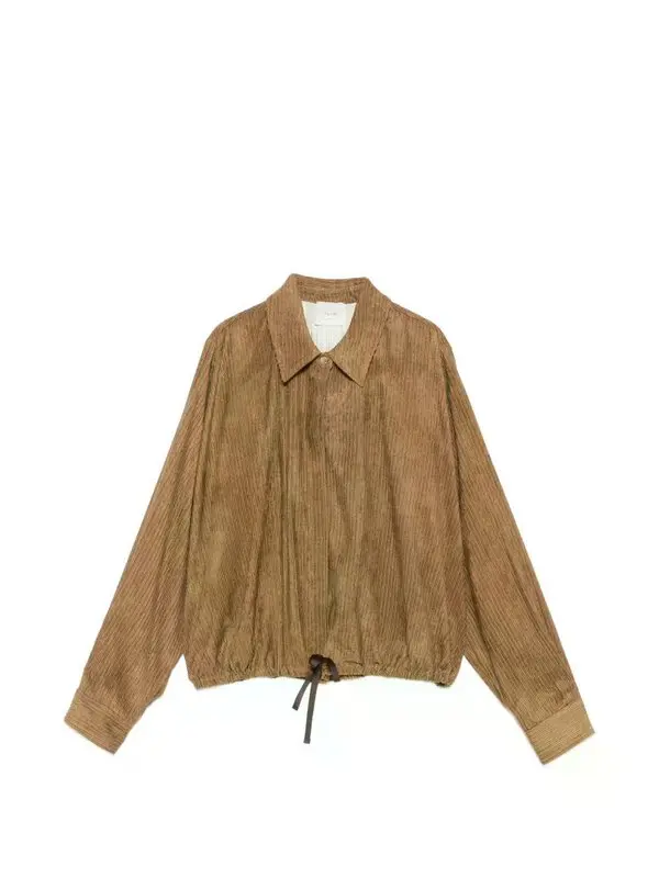 ALYSI Corduroy Drawstring Shirt