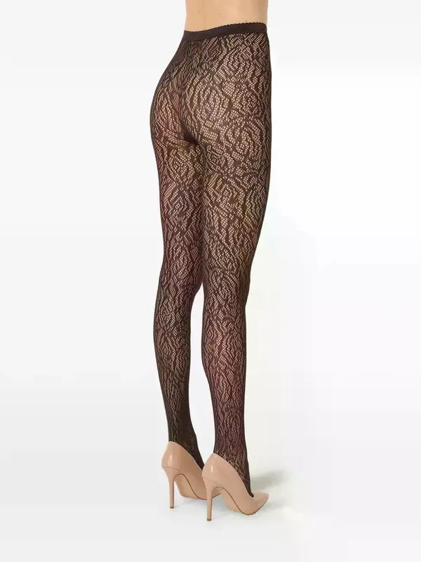 Wolford Lace-effect Tights