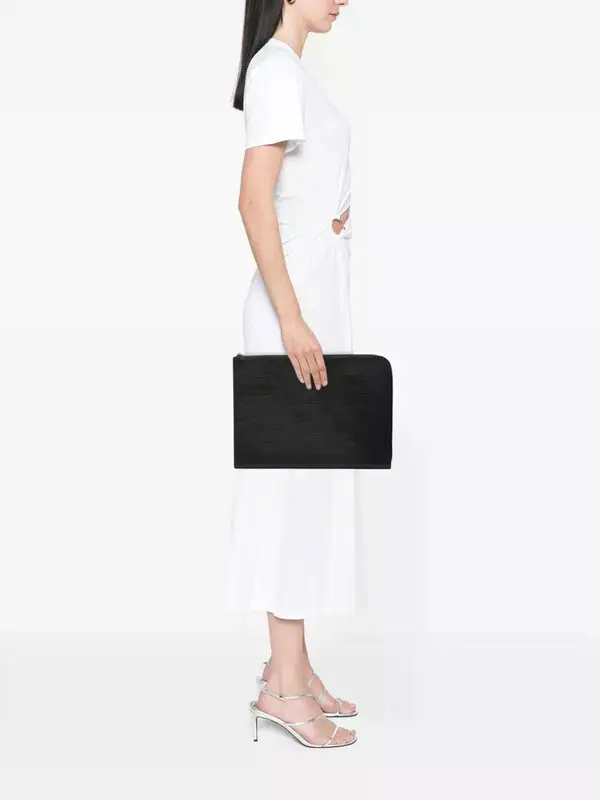 LOUIS VUITTON Epi Pochette Jour Gm Clutch Bag - Black