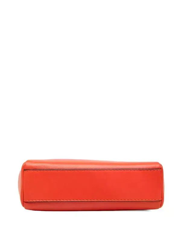 Fendi 2010-2026 Micro Leather Peekaboo Satchel