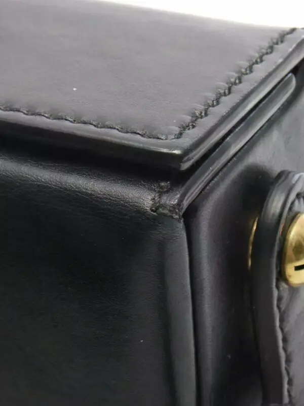 Dior Lambskin Dioraddict Lockbox Bag - Black