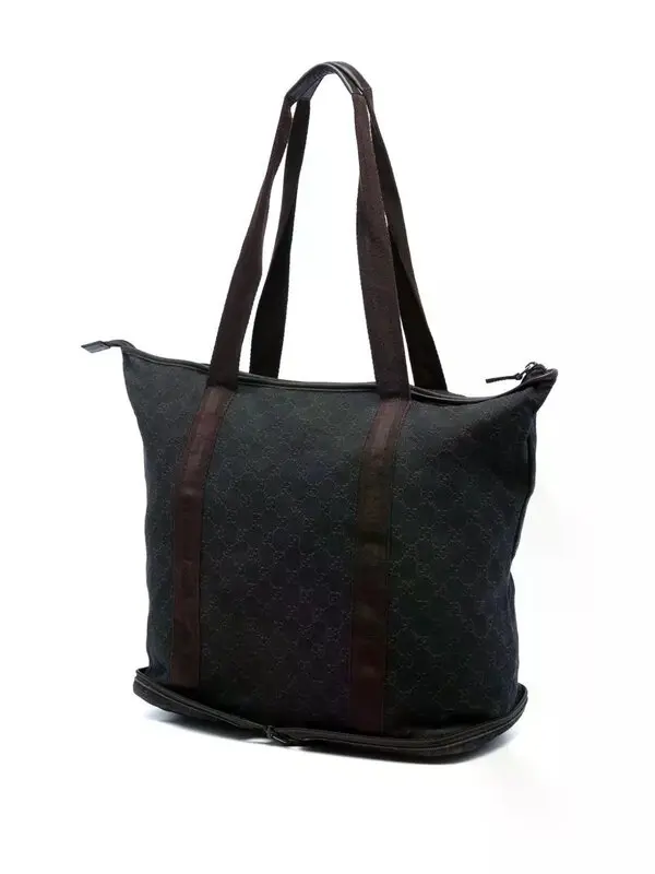 Gucci Gg Denim Tote Bag - Blue