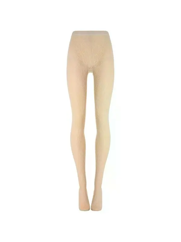 Wolford Floral Lace-mesh Tights - Neutrals