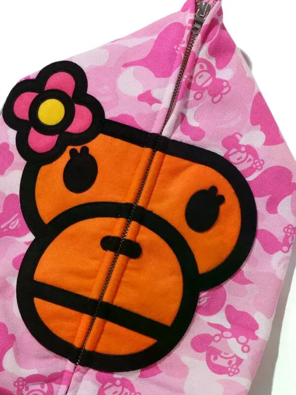A BATHING APE Full-zip Camouflage-print Hoodie