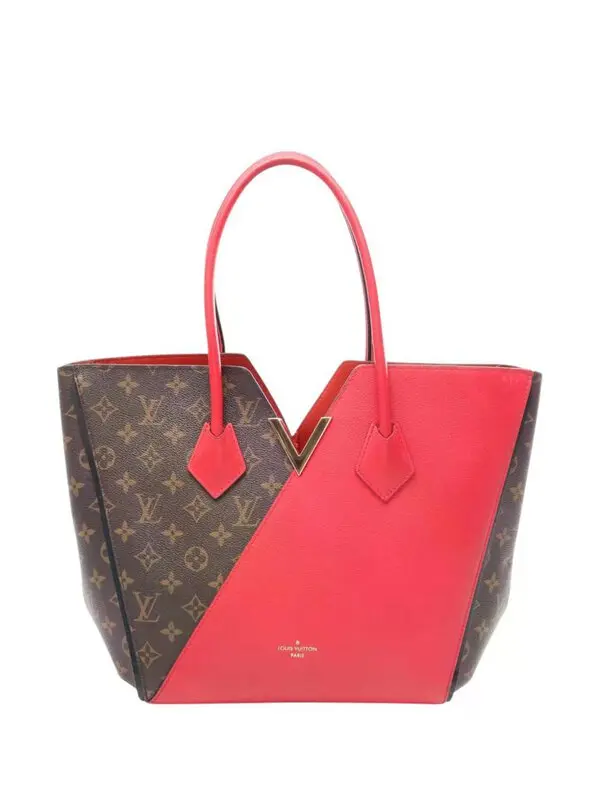 LOUIS VUITTON 2016 Monogram Kimono Mm Tote Bag - Brown