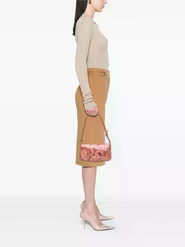 LOUIS VUITTON 2013 Monogram Vernis Ikat Pochette Accessoires Shoulder Bag