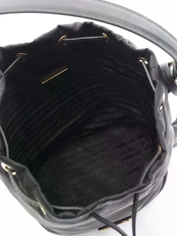 Prada Re Nylon Re Edition Bucket Bag - Black