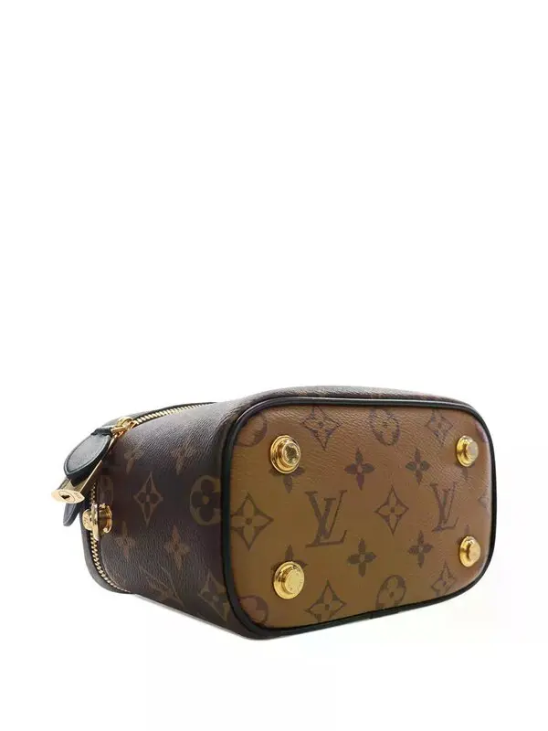LOUIS VUITTON 2000-2026 Monogram Reverse Vanity Pm Satchel