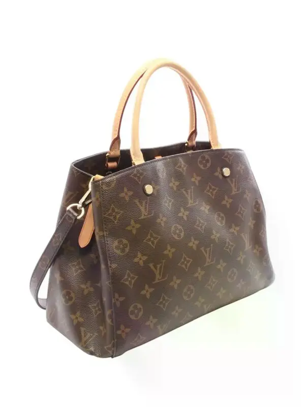 LOUIS VUITTON 2017 Monogram Montaigne Mm Satchel