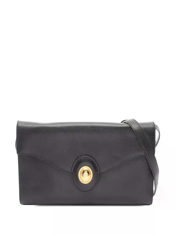 Dior 20th Century Leather Crossbody Bag - Black