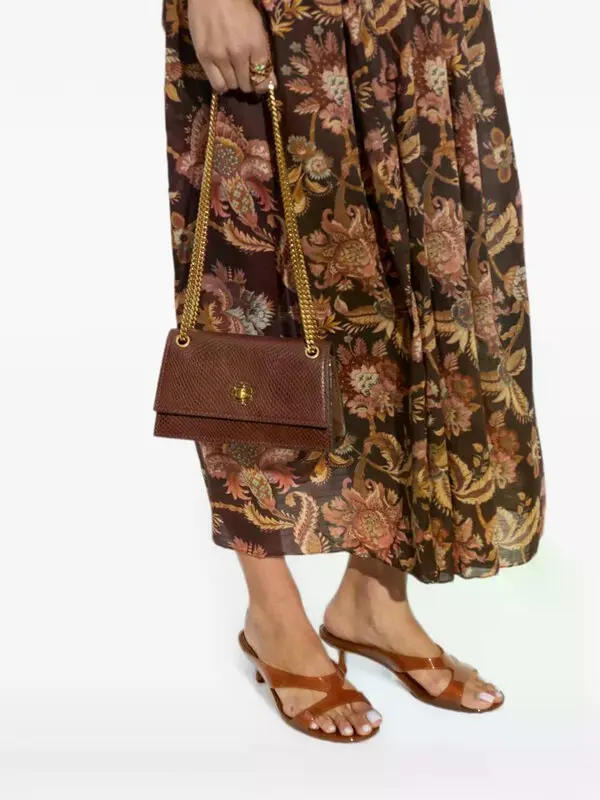 Tory Burch Mini Kira Shoulder Bag - Brown