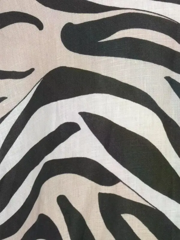 Marella Mlsospite Zebra-print Midi Skirt