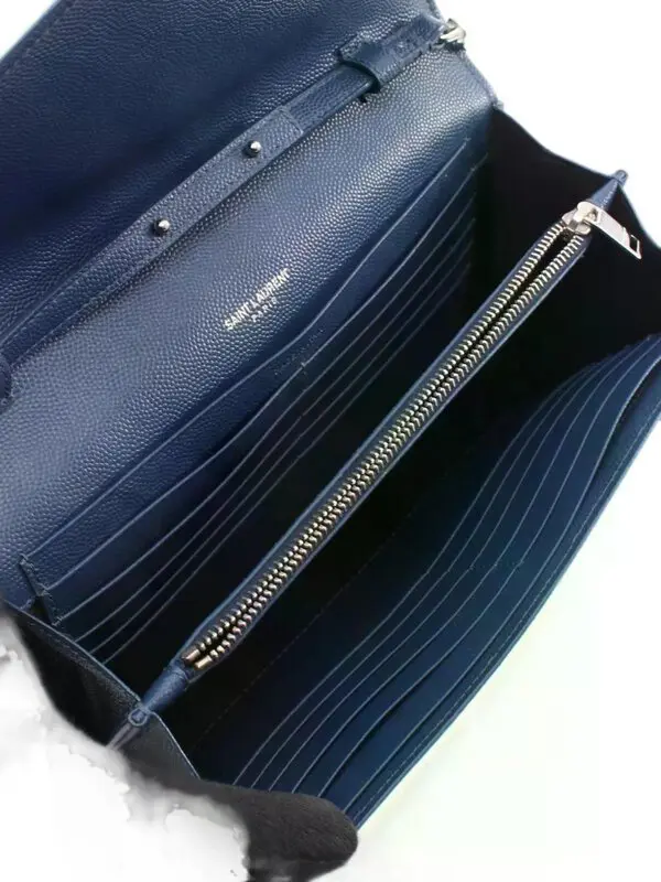 Saint Laurent 2000s Cassandra Chain Wallet