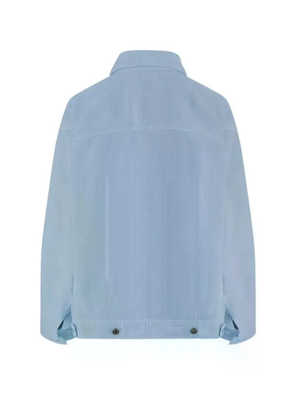 HAIKURE Ribbed-knit Button-up Jacket