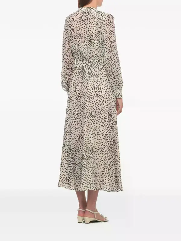 Marella Mastro Polka-dot Midi Dress