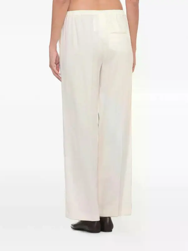Marella Drawstring Waist Wide Leg Trousers