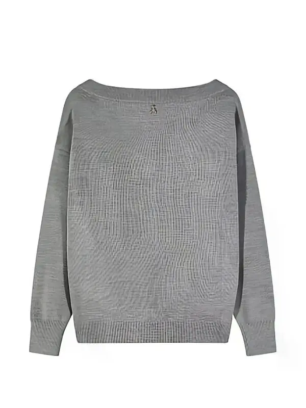Patrizia Pepe Layered-effect V-neck Sweater