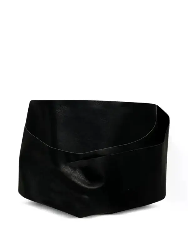 NATURAE SACRA Resin Buckle Belt - Black