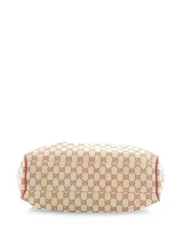 Gucci Sukey Gg Canvas With Leather Medium Tote Bag
