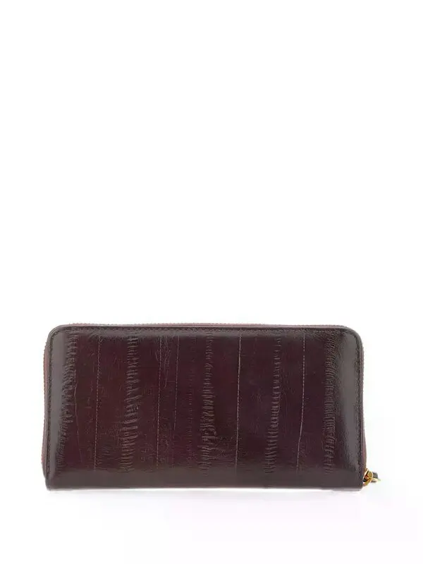 GIANNI CHIARINI Eel Leather Wallet