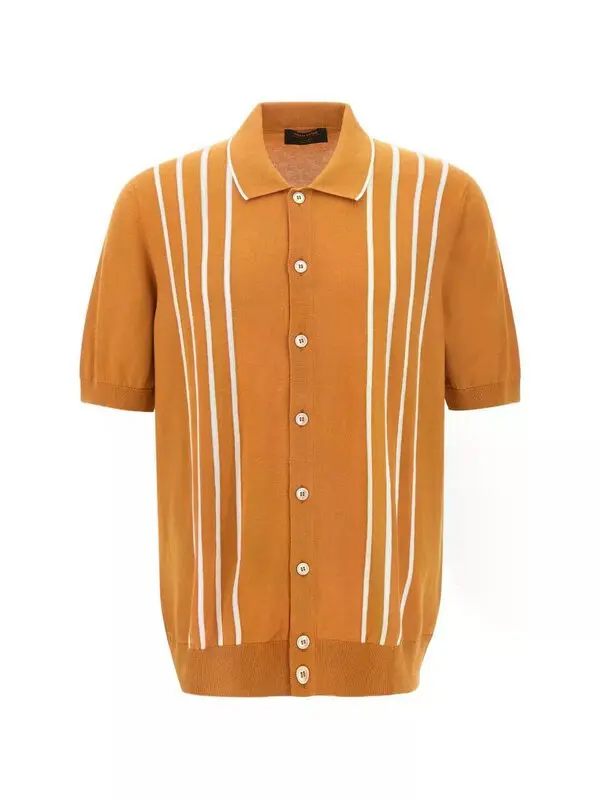 GRAN SASSO Striped-detail Shirt