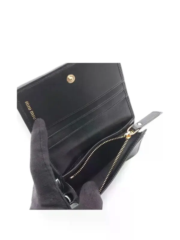 Miu Miu 2020s Matelassé Bi-fold Wallet