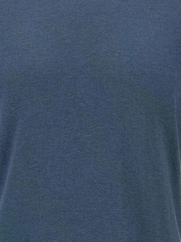 GRAN SASSO Short-sleeved Silk Top