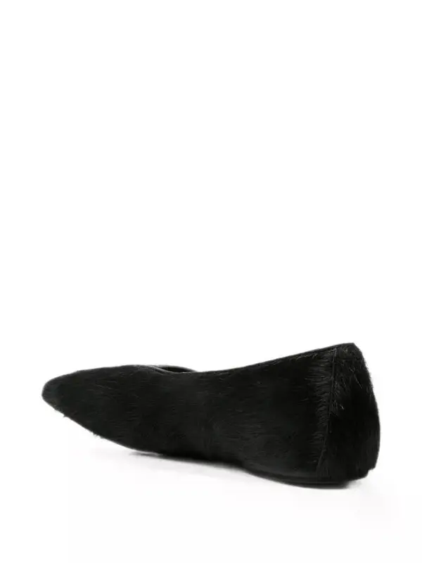 Rick Owens Square-toe Ballet Flats